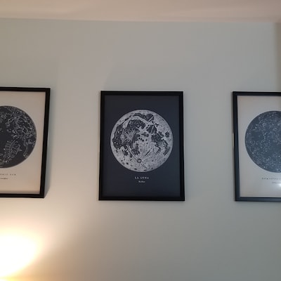 Star Map, Star Map Print, Constellations Chart Print, Constellation ...