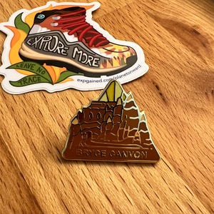 National Park Enamel Pin Sets National Park Lapel Pin Collection ...