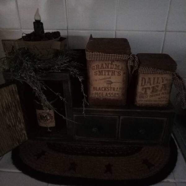 Primitive Sheep. Handmade Primitive Decor, Wall Hanging or Shelf Decor ...