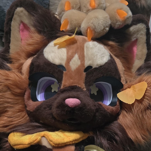 Feline Canine Furry Head Base Fursuit 3D Print (kemono Series K9 ...