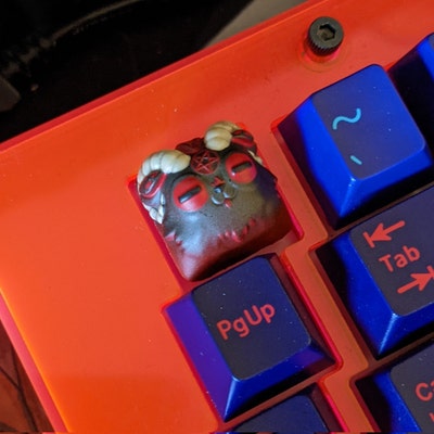 Satanic Cute Goat Resin Keycap for Mechanical Keyboards With Cherry Mx ...