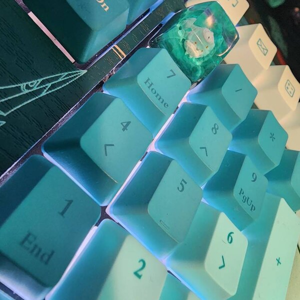 Handmade H.oll.ow K.night Inspired Keycap for Mechanical Keyboard ...