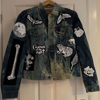 Creature of the Night Patch Goth Patch, Gothic Patches for Jackets ...