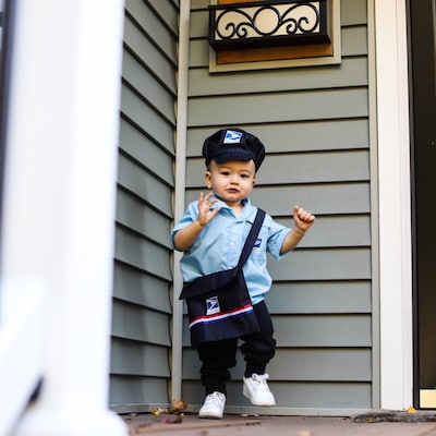 Mailman Costume Boy Costume Pretend 3pcs Children Cosplay - Etsy