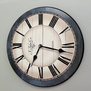 9 Blue Clock Styles to Choose, 8 Sizes, EXTRA Quiet Mechanism, Lifetime ...