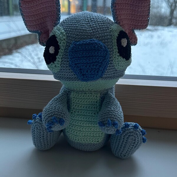 CROCHET PATTERN Blue Alien Monster (amigurumi, Crochet, Photo Tutorial ...