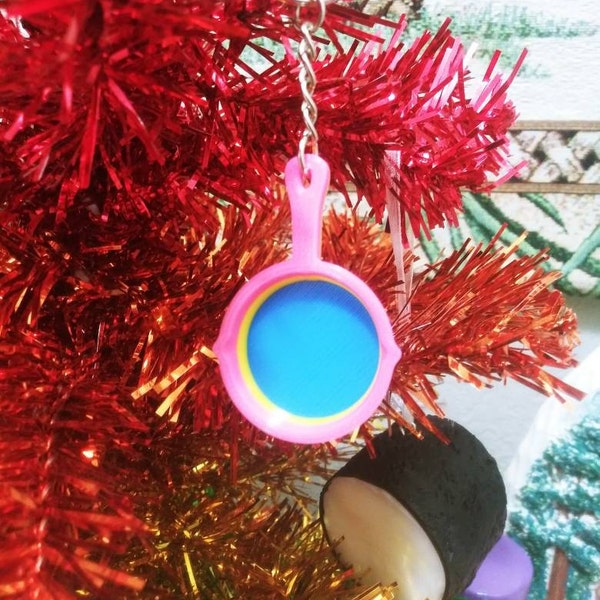 Pansexual Pride Keychain, PAN PAN, Subtle LGBTQ+ Pride, Punny Cute ...