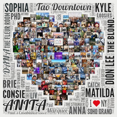 Photo Collage Canvas Print Custom Designed Very Large - Etsy UK