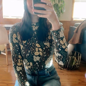 Turtleneck & Mock Neck Top Digital PDF Sewing Pattern // US | Etsy