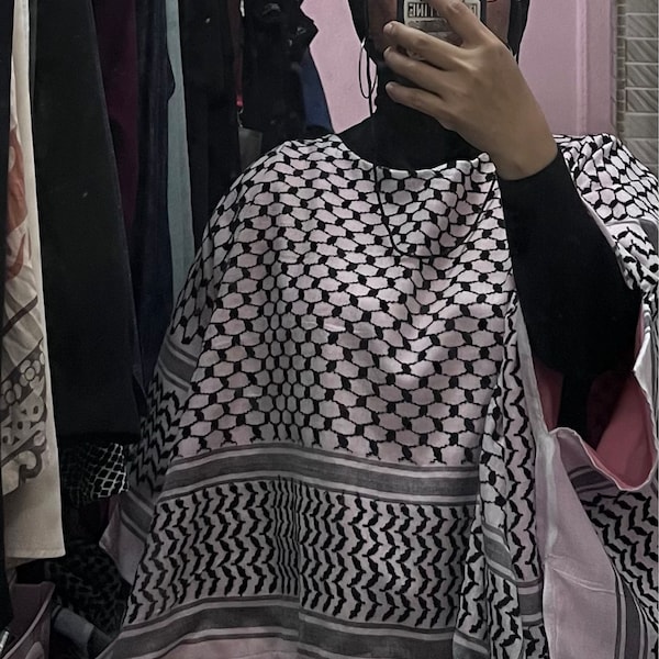Short Arabic Shemagh-keffiyeh Jacket Kimono Poncho Tunic Robe Gilet ...