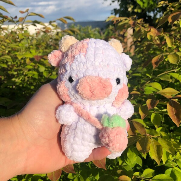 Baby Cow Crochet Pattern PDF - Etsy