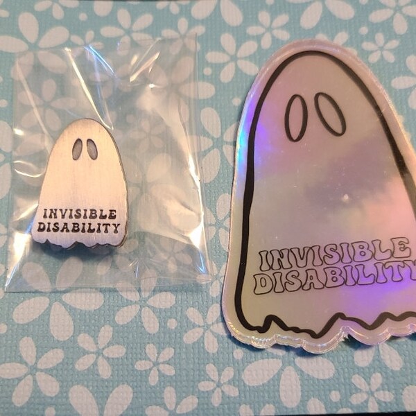 Invisible Disability Enamel Pin | Accessibility | the Future is ...