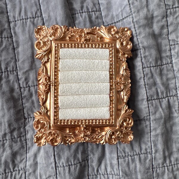 Elegant Ring Holder Roman Column Style Gypsum Ring Stand Jewelry ...