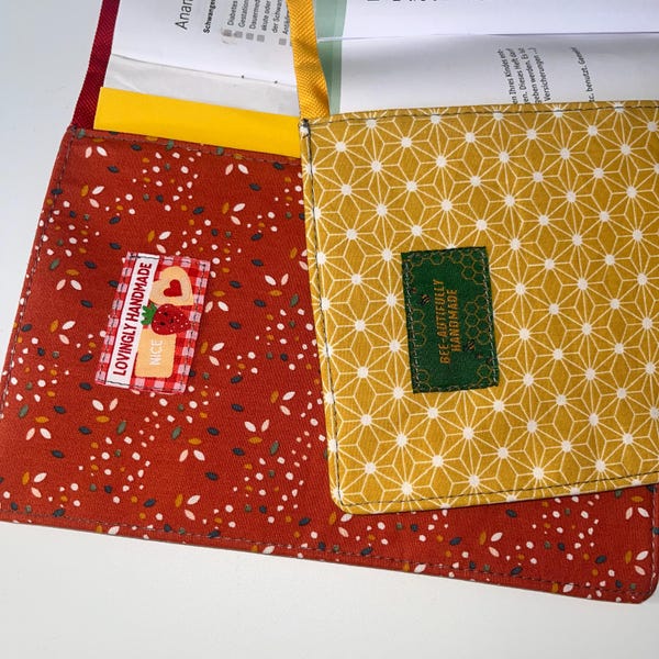 Sewing Labels for Handmade Pack of 6 Pink Floral Woven Labels better ...