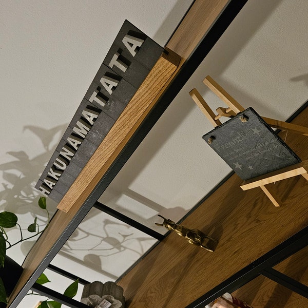 LETTER BRICK | Beton-Schild „Sei frech, wild und wunderbar ...