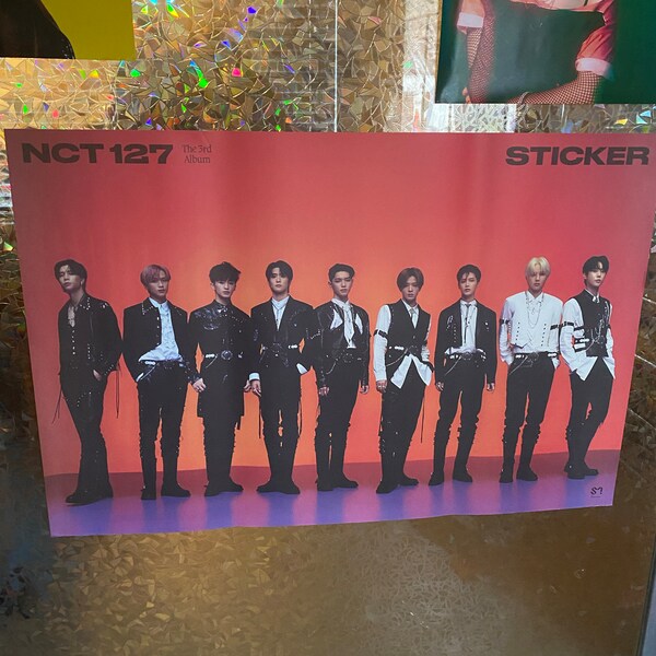 NCT 127 Sticker Official Poster in Mailing Tube - Etsy
