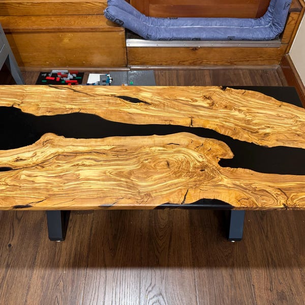 Sold Exclusive Turkish Olive Root Slice Live Edge Wood Slab 50”x44 ...