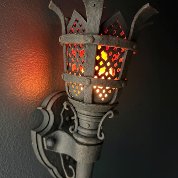 Dungeon Torch I - 3D Print Design - Etsy