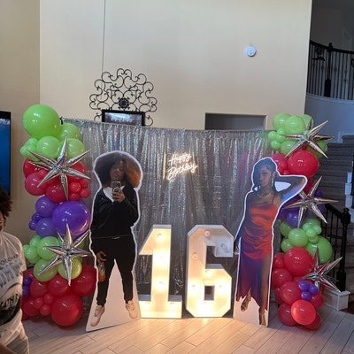 Celebrity Cutouts Custom Cutouts Start Cutouts and Fan - Etsy