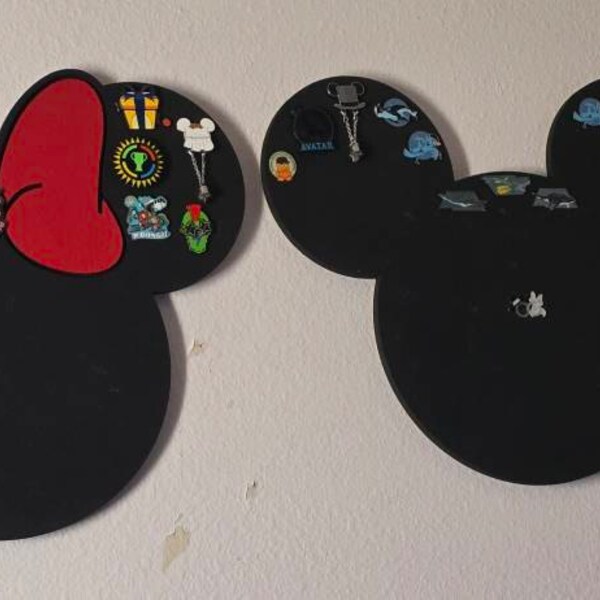 Mickey Mouse Cork Boards. Mickey Pin Display. Disney Pin Board, Mickey ...