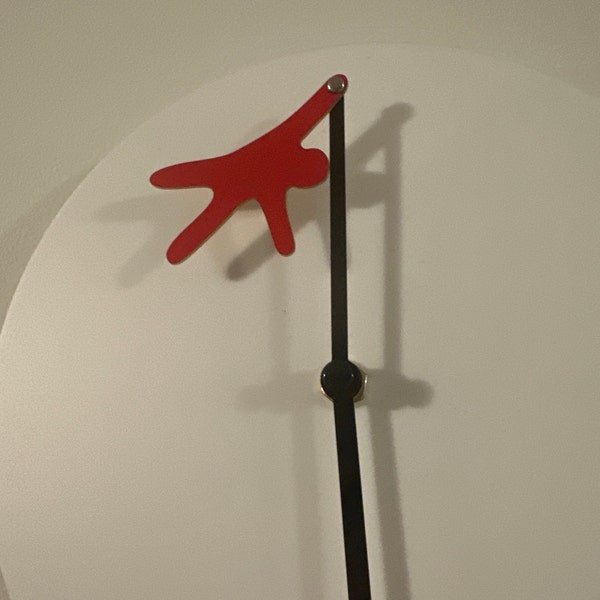 Fuchsia Hanging Man Wall Clock - Etsy