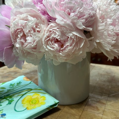 Pure White Tulip Vase Cylinder Shape With Several Spouts, Handmade ...