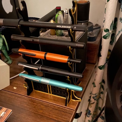 FOUNTAIN PEN STAND Fountain Pen Storage and Display Pen Holder and ...