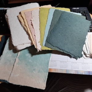 Unusual Gift 5 Sprouting Seed Faces Plantable Paper With | Etsy