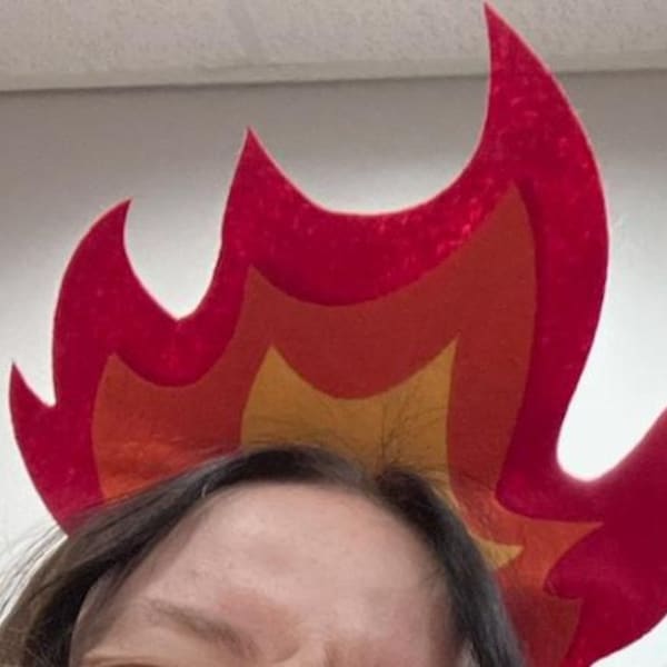Fire Flame Headband Headpiece Birthday Party Favors Kid Children Child ...