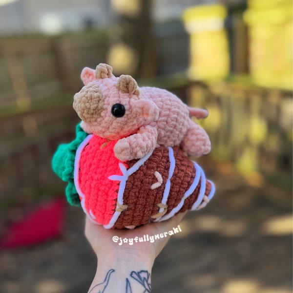 Summer Cow in a Pool Plushie PDF Pattern - Etsy