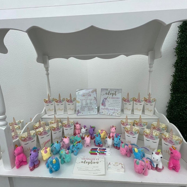 What is Your Unicorn Name Game Unicorn Birthday Game Party Activity ...