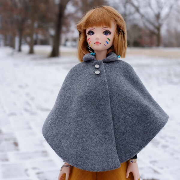 Smart Doll Pattern of CAPE and BERET in Digital PDF Format and for ...