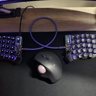 Sofle RGB Choc / Chocolate V2.1 Low Profile Soflekeyboard Split ...
