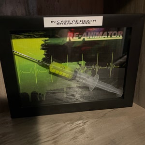 Re-animator Prop Replica Reagent Syringe - Etsy