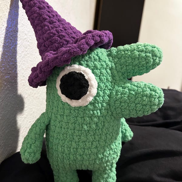 DIGITAL DOWNLOAD Glep Crochet Pattern Smiling Friends - Etsy