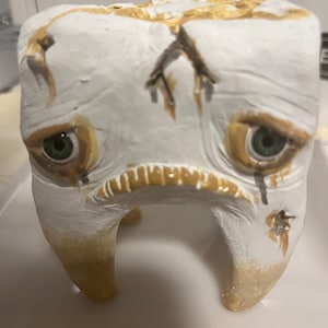 Forbidden Furb Hairless Furby Sculpture Grey - Etsy