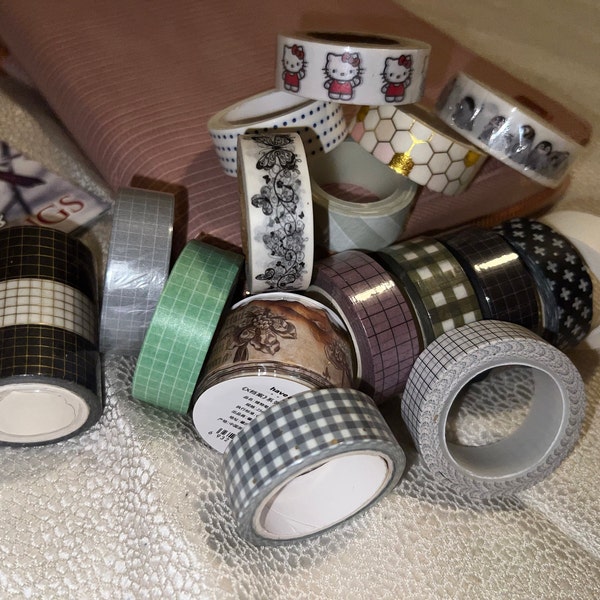 Solid White Washi Tape - Etsy
