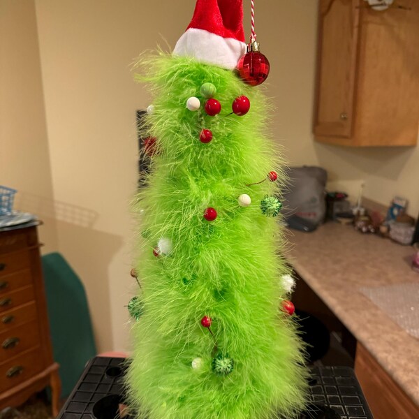 Yarn/twine Trees, Rope Trees, Rustic Trees, Rustic Christmas Trees ...