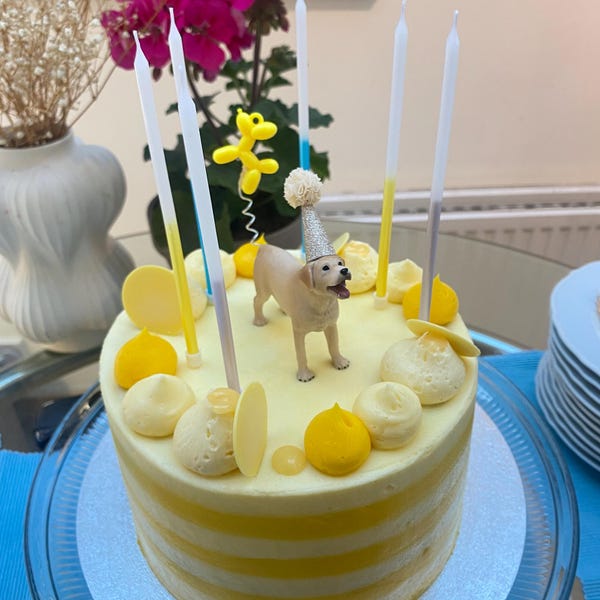 Cute Cat Cake Topper | Cartoon Pastel Cats | Party Cats | Table ...