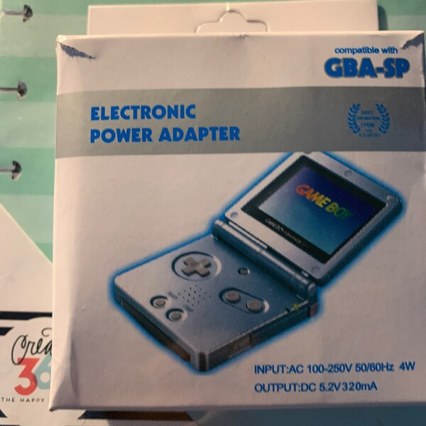 New Nintendo DS Charger Power Adapter Cable Works With GBA Gameboy ...