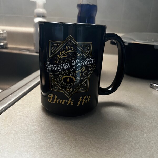 Dungeon Master Mug - Dungeons and Dragons Mug - Dnd Gift - D&D Party ...
