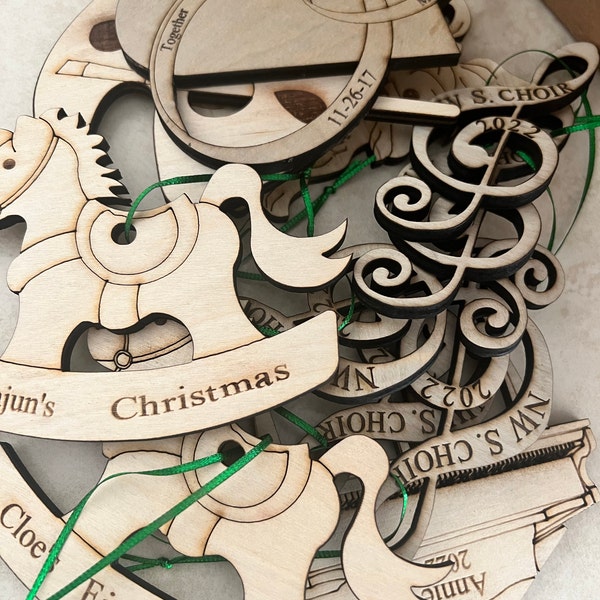 Laser Cut and Engraved Wooden, Drum Set - Etsy