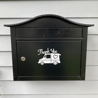 Thank You USPS Mail Worker / Mailbox Decal Sticker / USPS Thank You ...