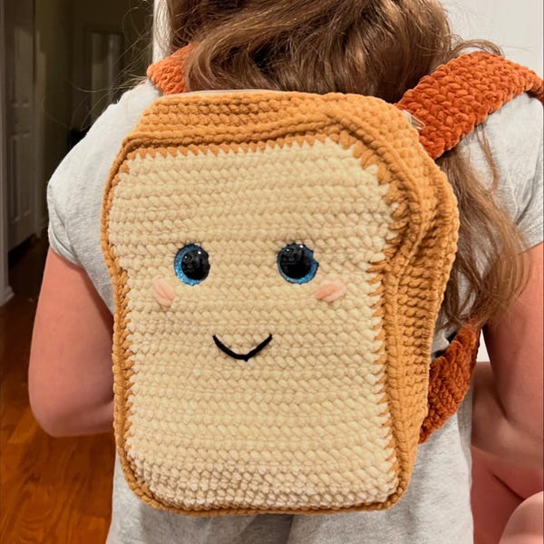 Toastie Bread Bag Crochet Pattern - Etsy