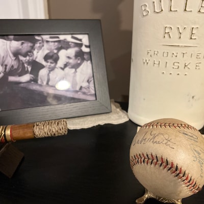 1911 Addie Joss Benefit Game Replica Signed Baseball W. Cobb, Jackson ...