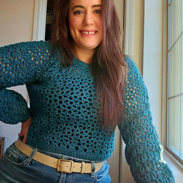 Amber Top Crochet Pattern (digital Download Only - PDF Only) | Crochet ...