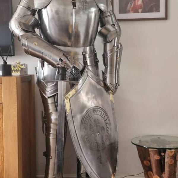 18ga Steel Medieval Armor Roman Cuirass Reenactment Knight Breastplate ...