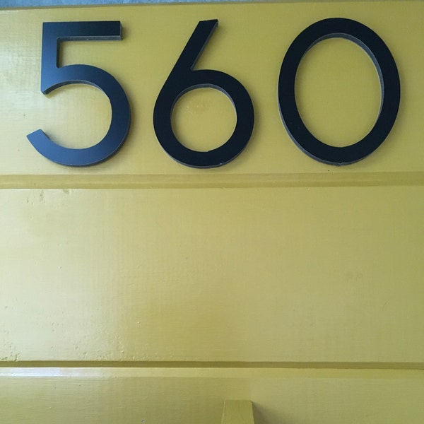 4 Inch Black House Numbers Traditional Address Numbers Apartment ...