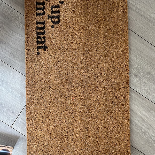 S'up. I'm Mat. - Cheeky Personified Door Mat - New Home Gift - Funny ...