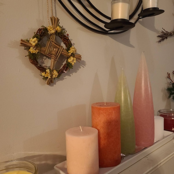 Pentacle of Protection, Door Wreath, Witch Wreath, Decor Wiccan ...